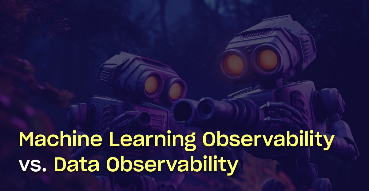 Machine Learning Observability vs Data Observability | Metaplane